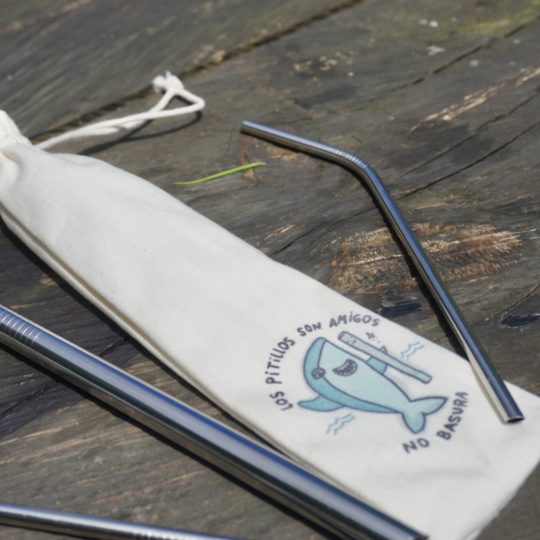 Pitillo en Acero Inoxidable Colombiano (Producto de Biocare ...