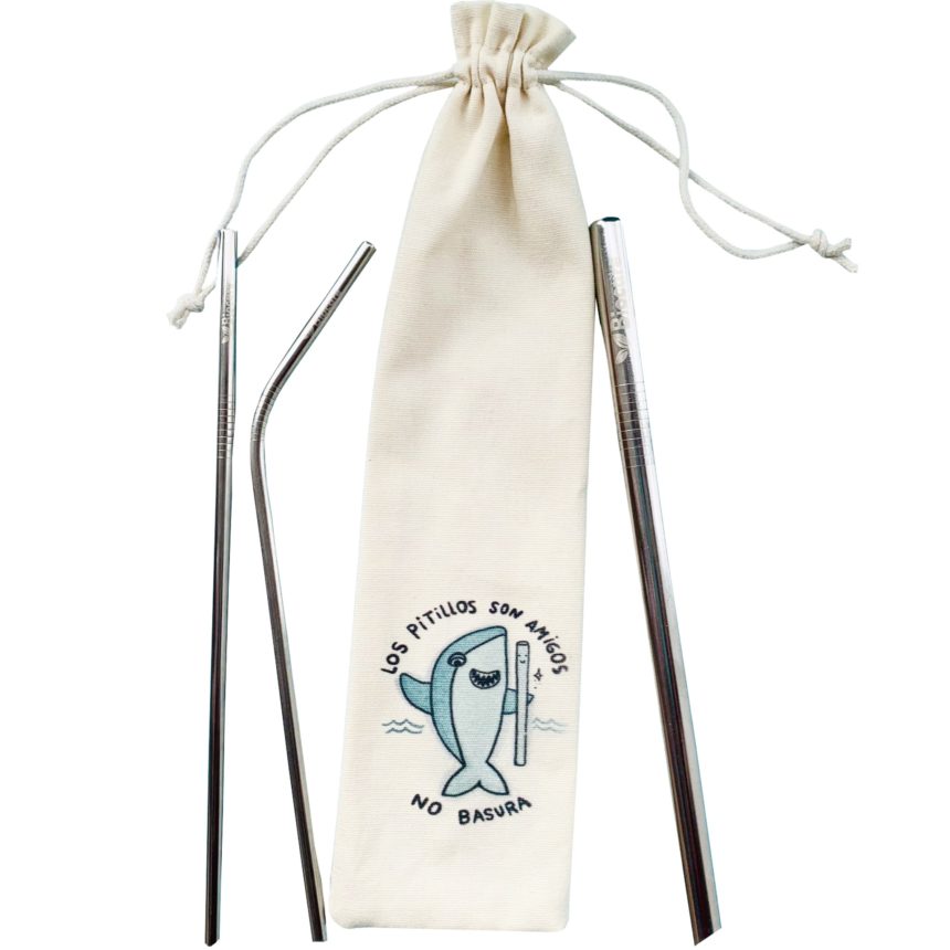 Pitillo en Acero Inoxidable Colombiano (Producto de Biocare ...